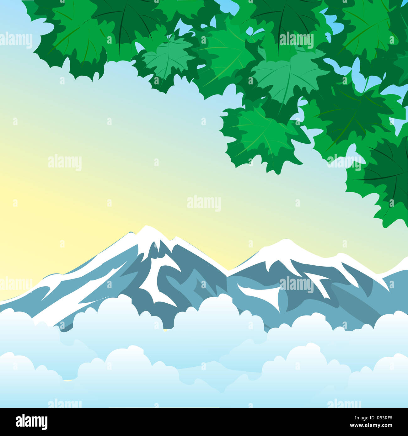 High in mountain Stock Photo - Alamy