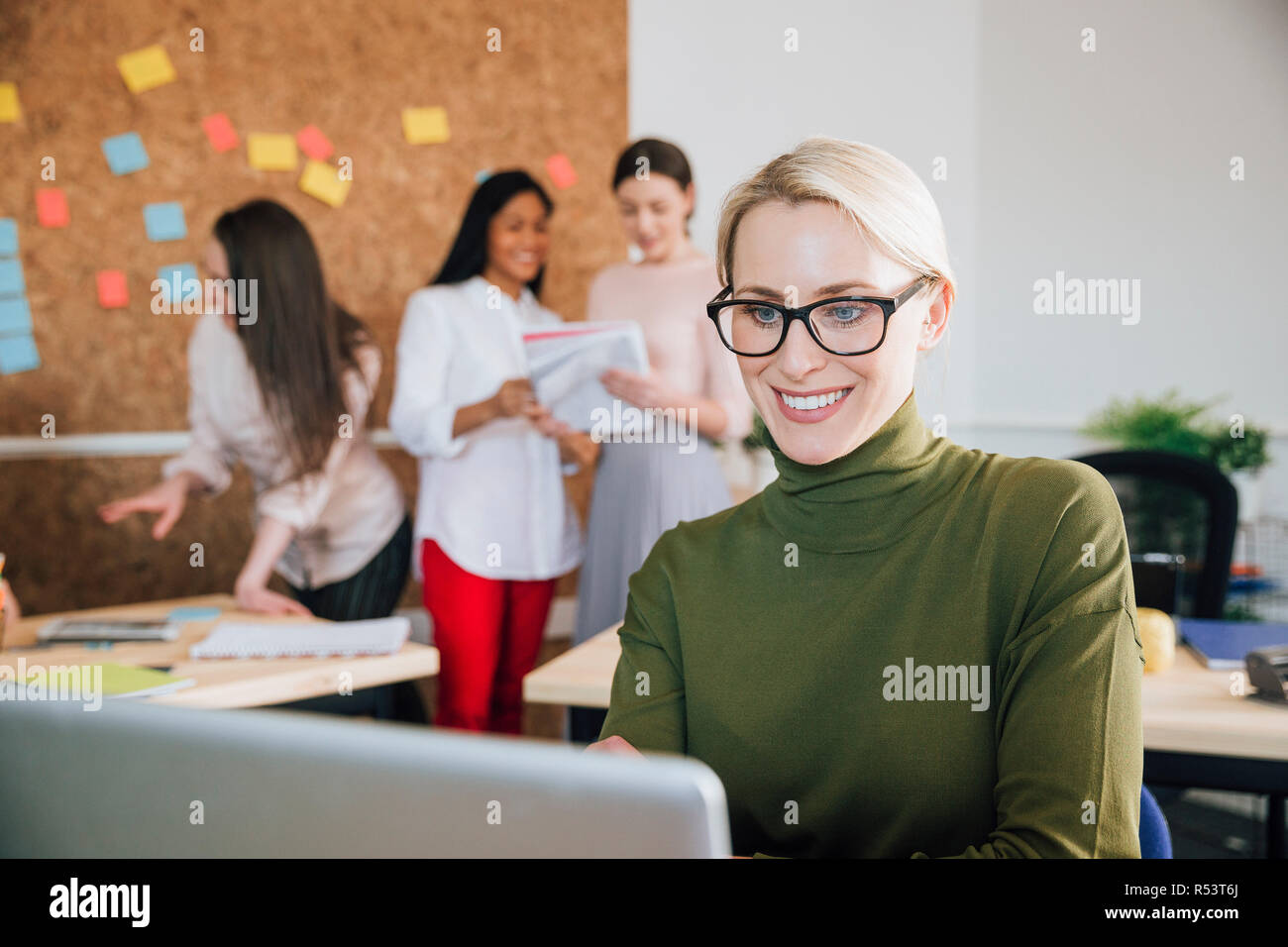 Portrait Of A Female Business Owner Stock Photo - Alamy