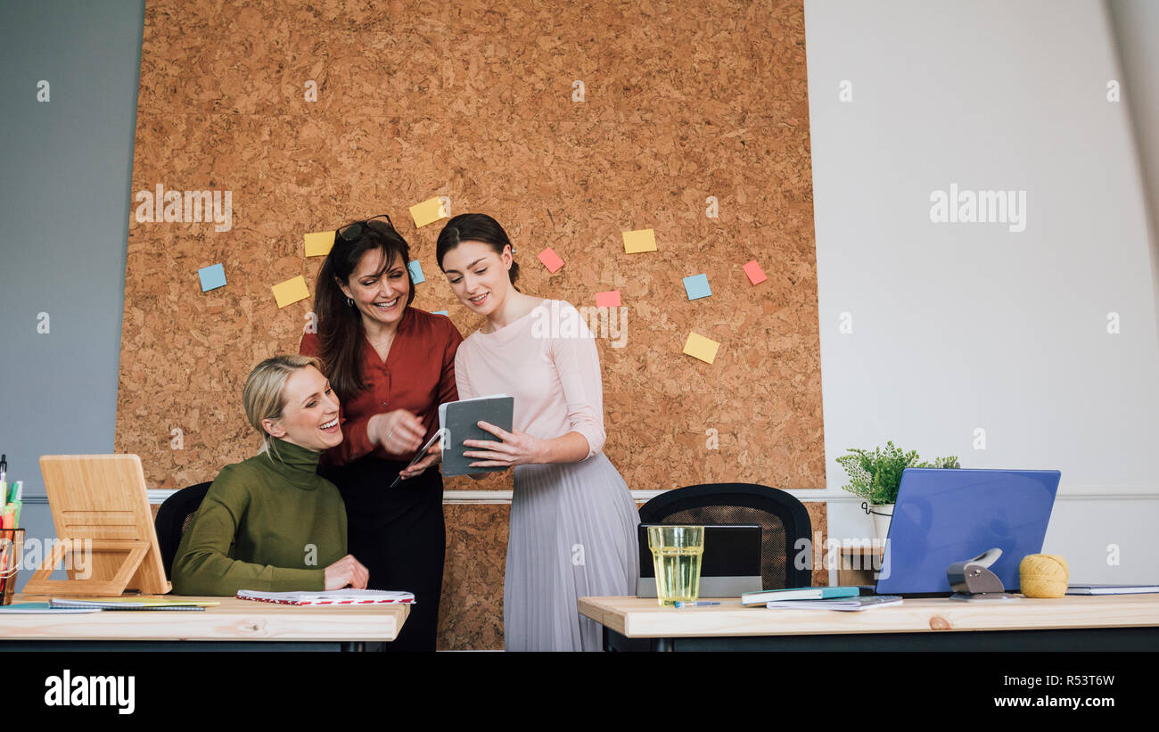 Women Working In An Office Stock Photo - Alamy