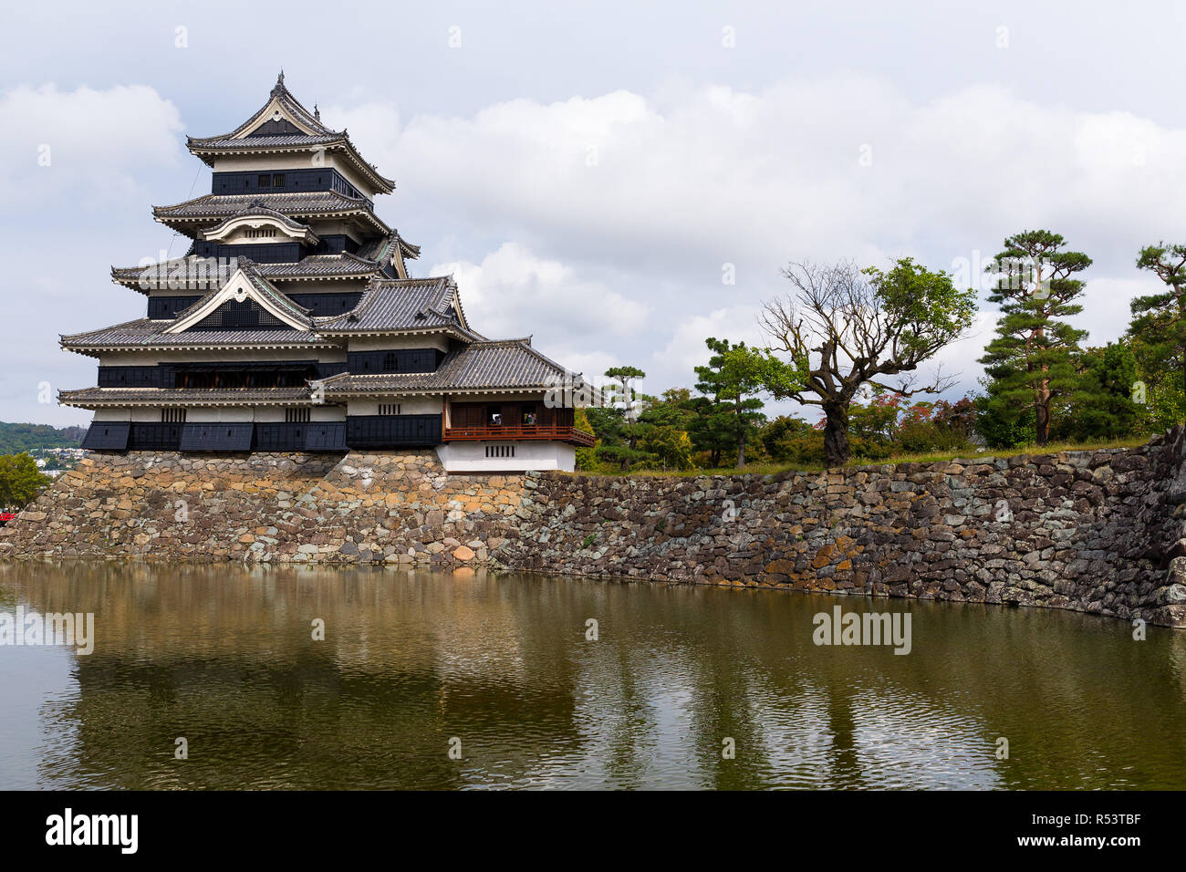 Traditional Matsumoto Castle in Japan Stock Photo - Alamy