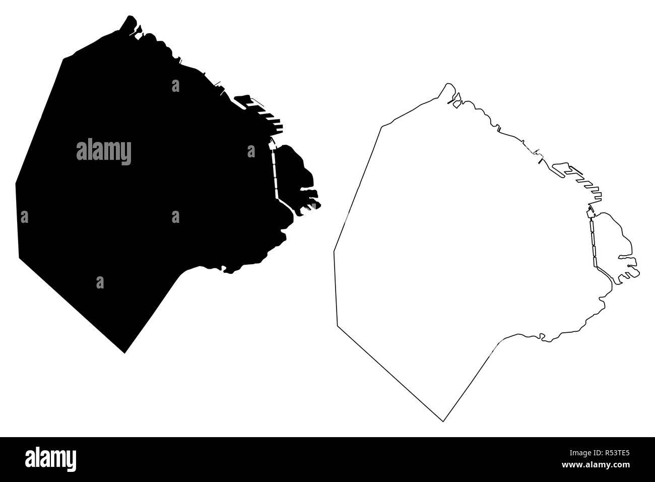 Buenos aire vector vectors hi-res stock photography and images - Alamy