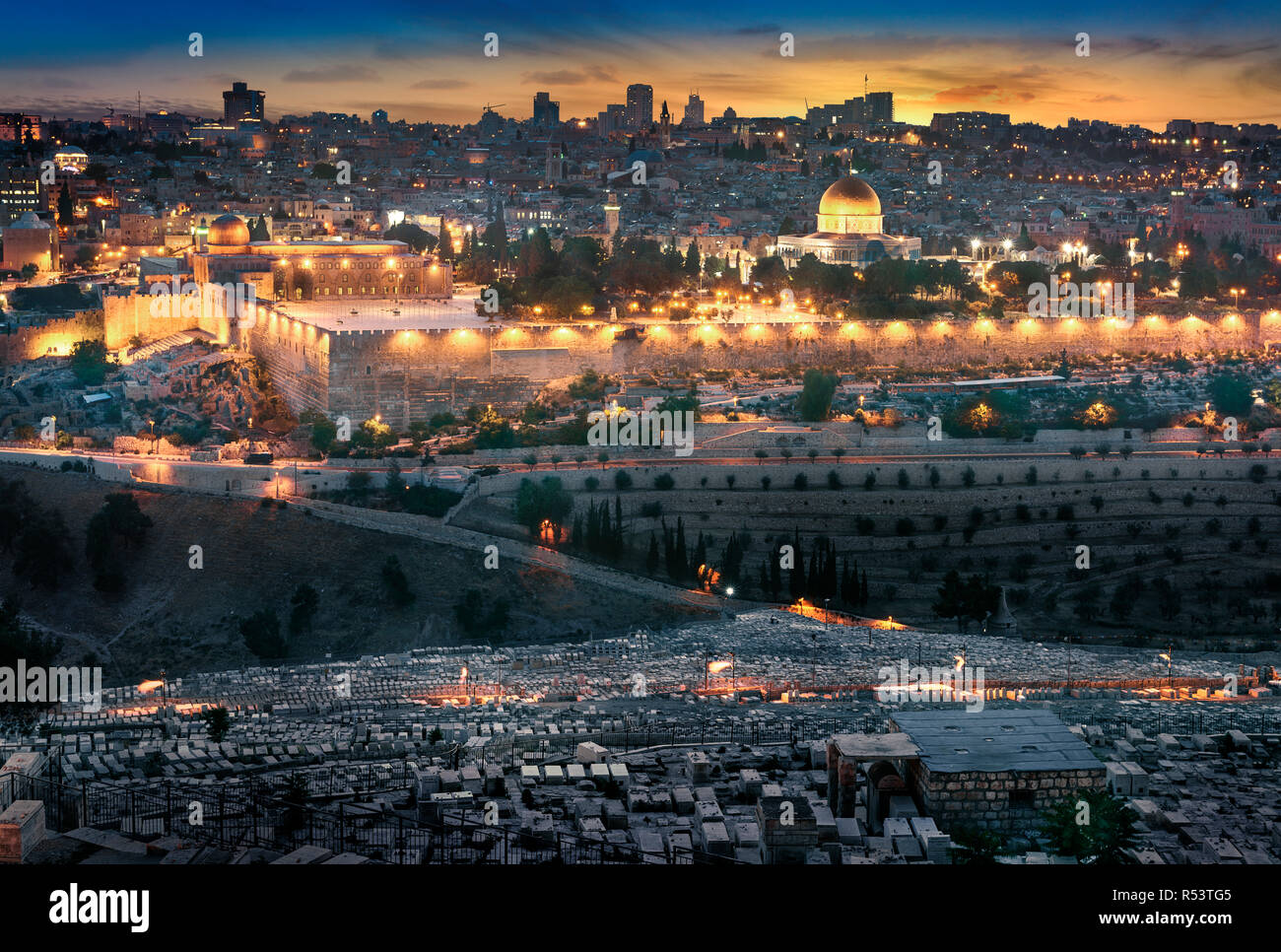 Jerusalem old city. Israel Stock Photo - Alamy