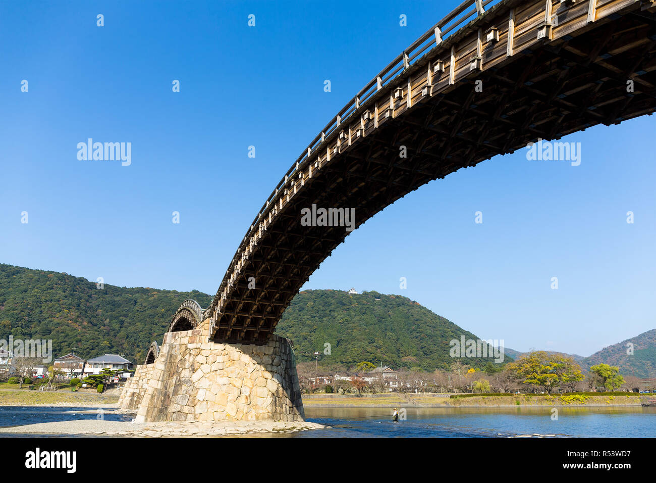 Japanese Kintai Bridge Stock Photo - Alamy