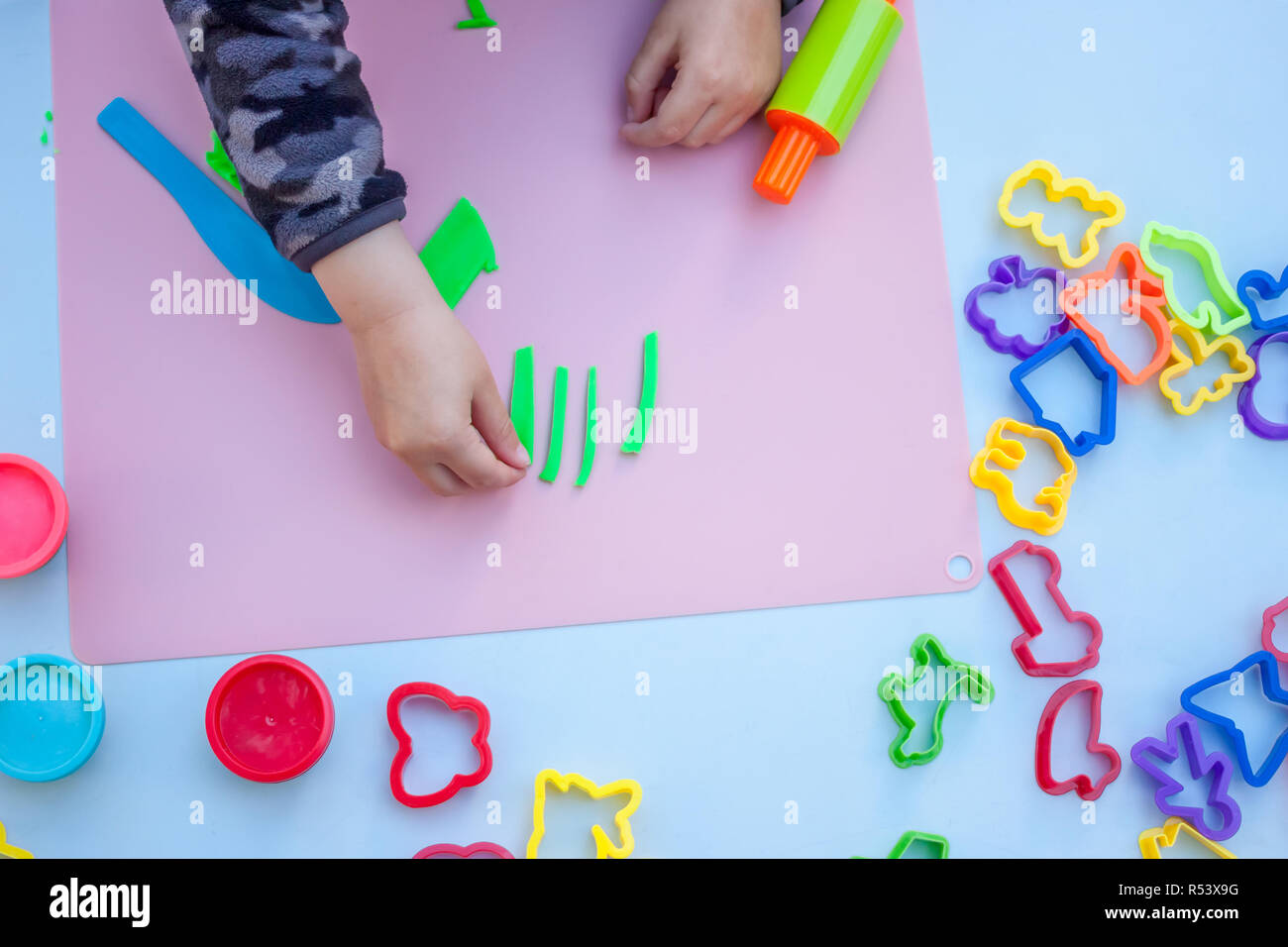 Plasticine shapes hi-res stock photography and images - Alamy