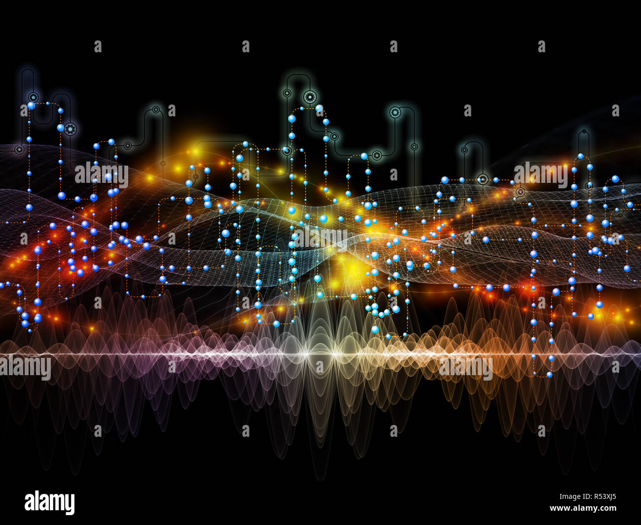 Data Flow Metaphor Stock Photo - Alamy
