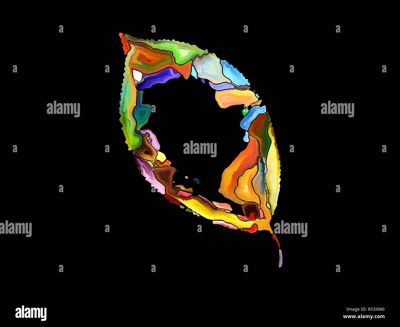 Vision of Self Fragmentation Stock Photo - Alamy