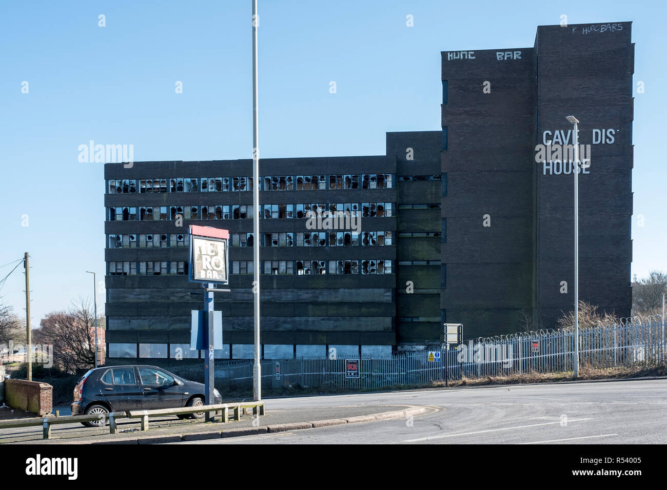 Cavendish House, seven storey, derelict eyesore building in the centre ...