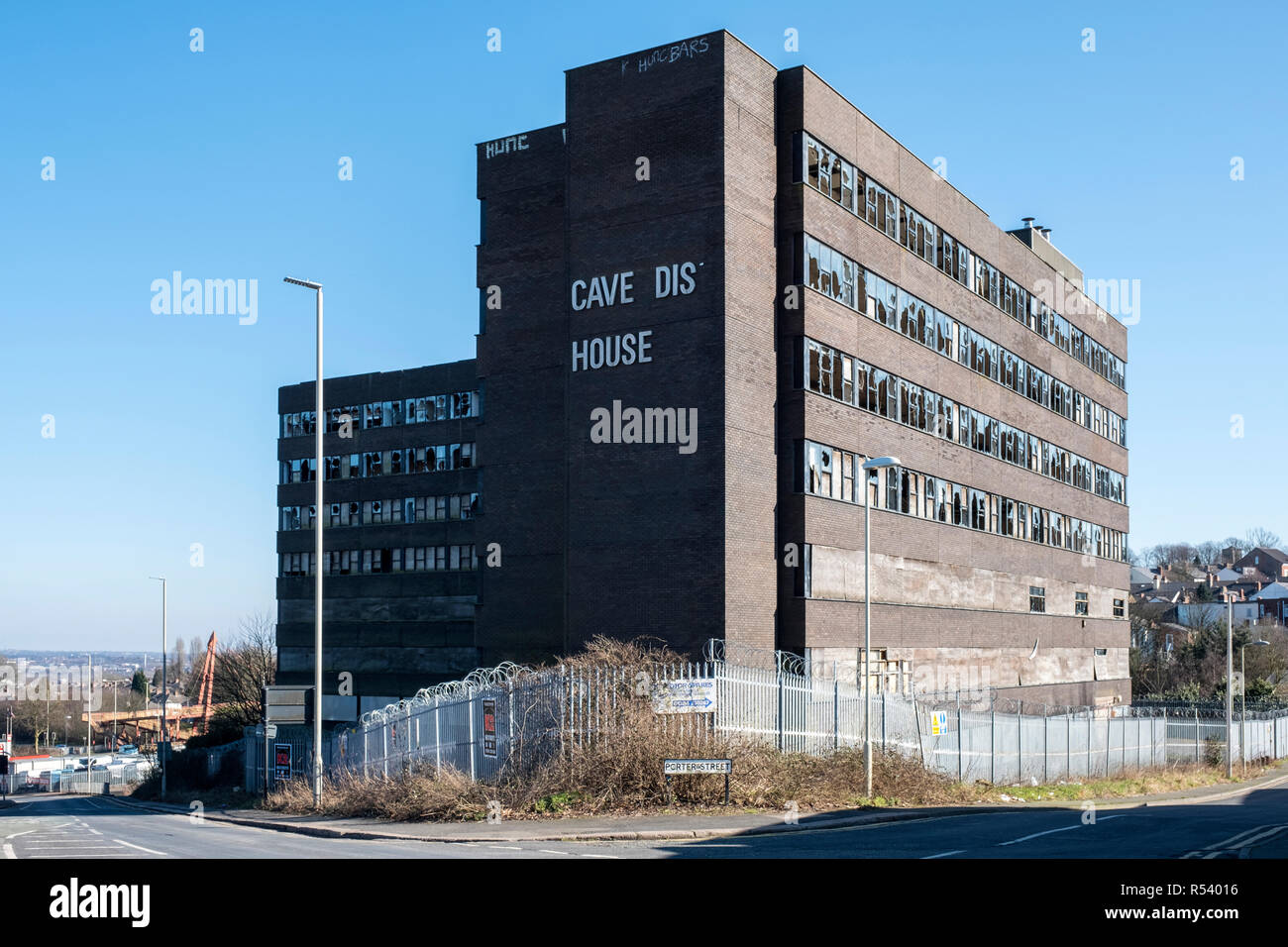 Cavendish House, seven storey, derelict eyesore building in the centre ...