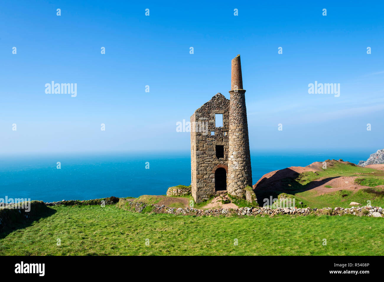 Botallack Mine - the Tin Coast. Botallack, Cornwall, England, UK Stock ...