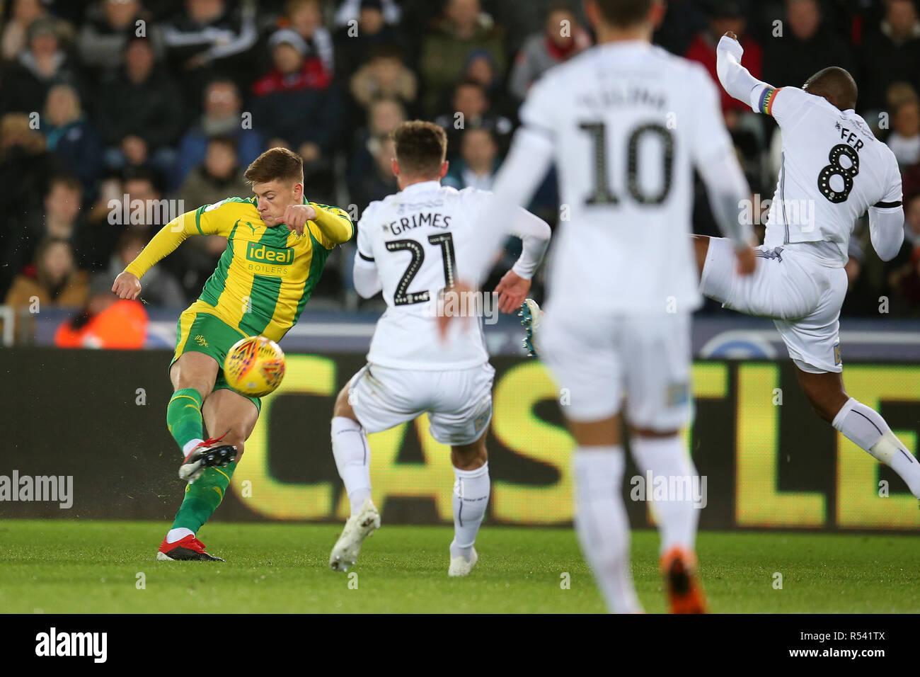 Harvey barnes goal hi-res stock photography and images - Alamy