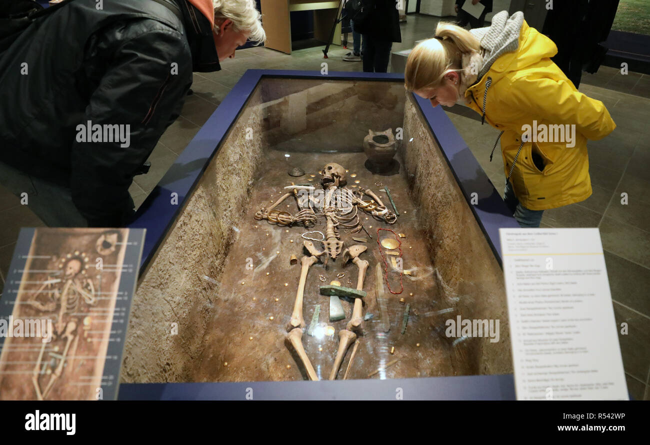 Rostock, Germany. 29th Nov, 2018. In the exhibition "The oldest gold in ...