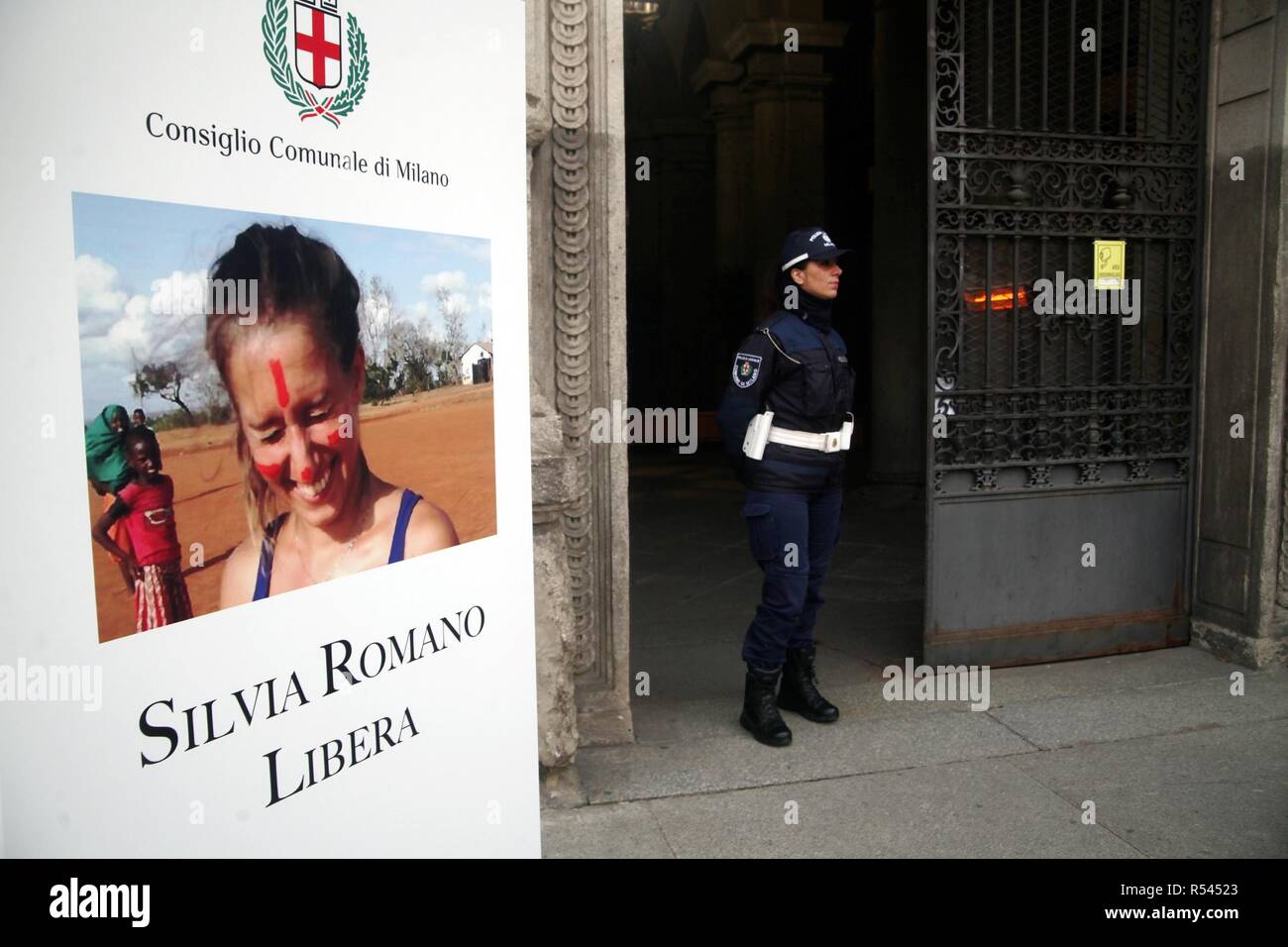 Silvia romano milano hi-res stock photography and images - Alamy