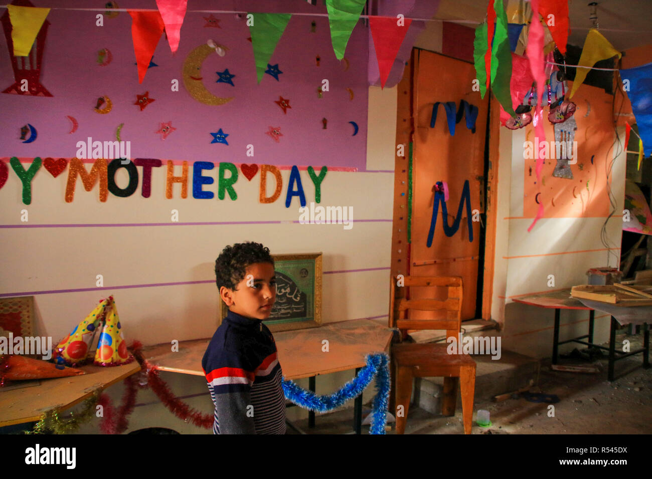 November 29, 2018 - The Cairo kindergarten in Gaza City organizes a ...