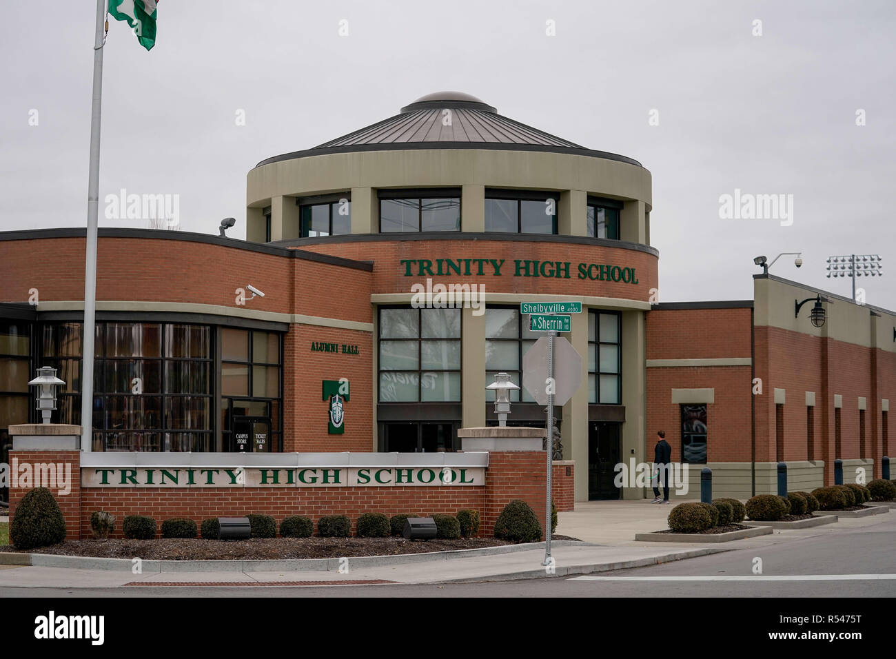 Louisville, Kentucky, USA. 29th Nov, 2018. Louisville's Trinity High ...