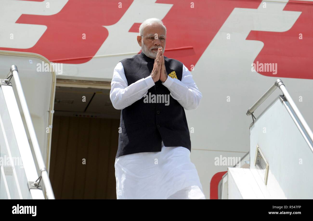 Modi narendra airplane hi-res stock photography and images - Alamy