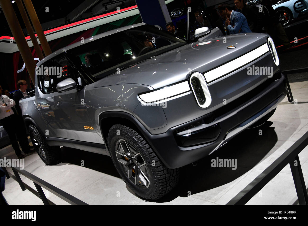 Rivian electric suv hi-res stock photography and images - Alamy