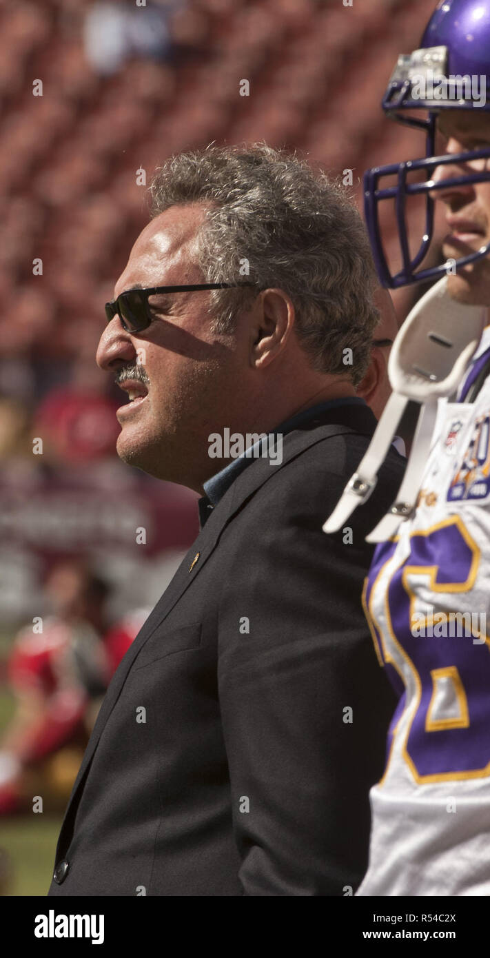 San Francisco, California, USA. 22nd Aug, 2010. Zygi Wilf owner and ...