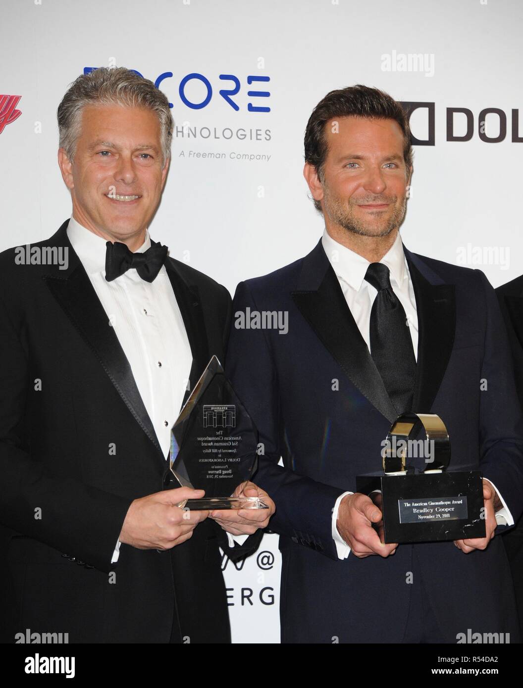 Beverly Hills, CA. 29th Nov, 2018. Doug Darrow, Bradley Cooper at ...