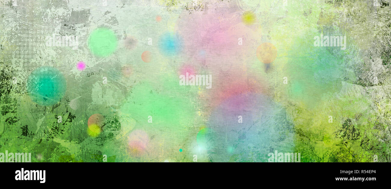 nature grunge banner bokeh Stock Photo - Alamy