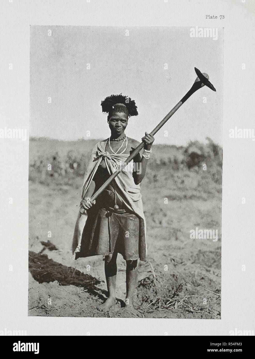 A Zulu woman hoeing. The Essential Kafir ... With one hundred full-page ...