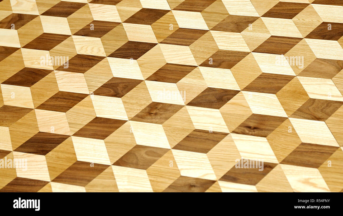 3d Wood Tiles Stock Photo - Alamy