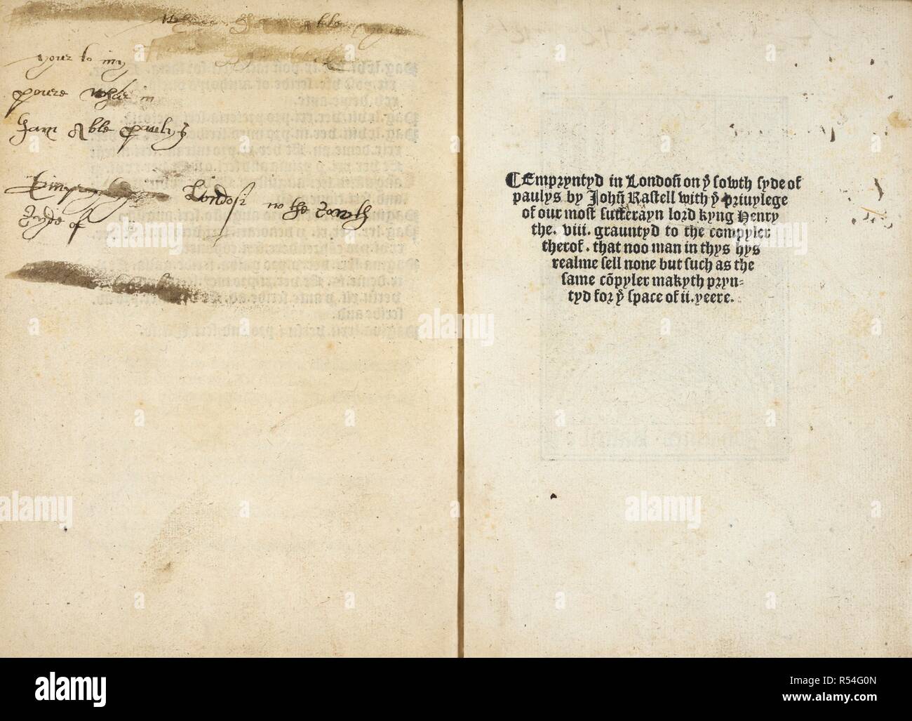 John rastell hi-res stock photography and images - Alamy