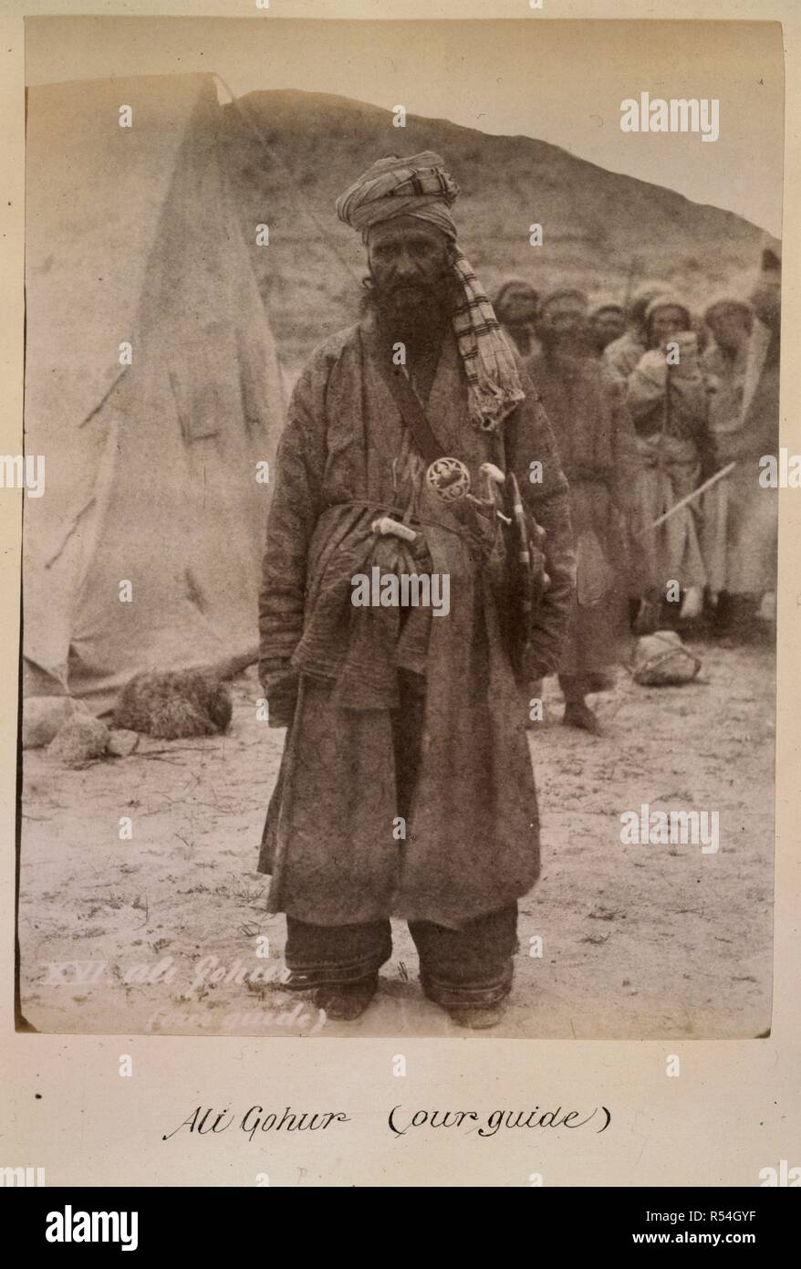 Ali Gohur (our guide). Apr.1886. 'Ghazan Khan would not hear of his ...