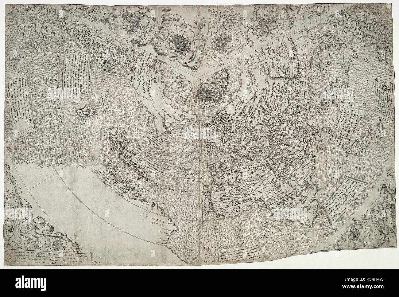 World Map. (Map of the World). 1506. Source: Maps.C.2.cc.4. Author ...