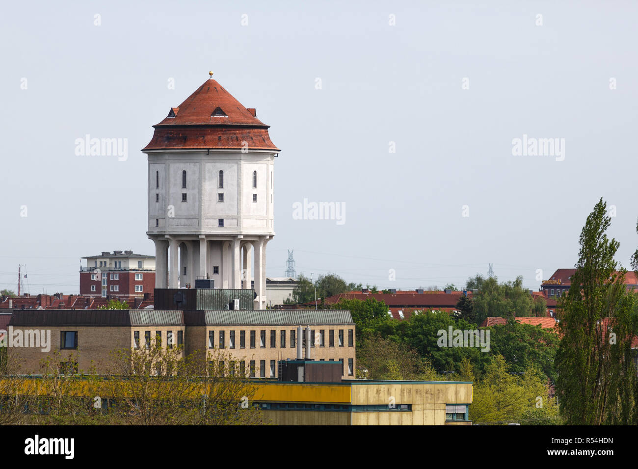 emder water tower Stock Photo - Alamy