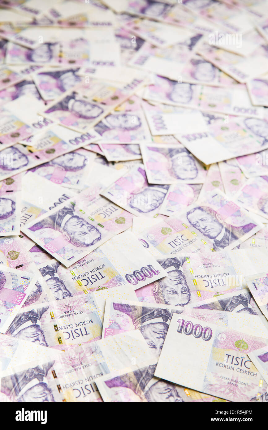 Czech bank notes hi-res stock photography and images - Alamy