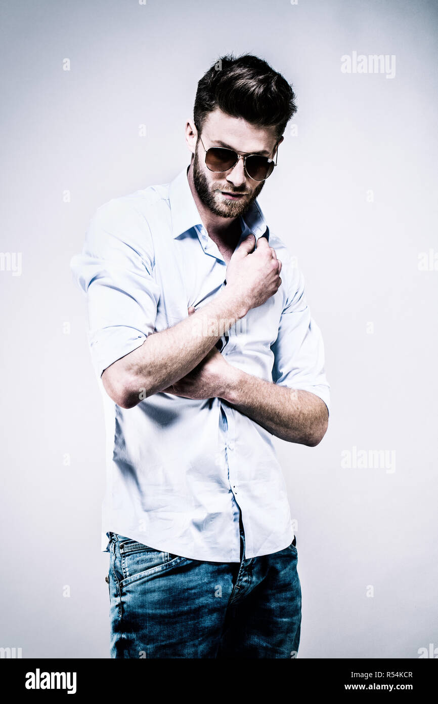 Man masculine hi-res stock photography and images - Alamy