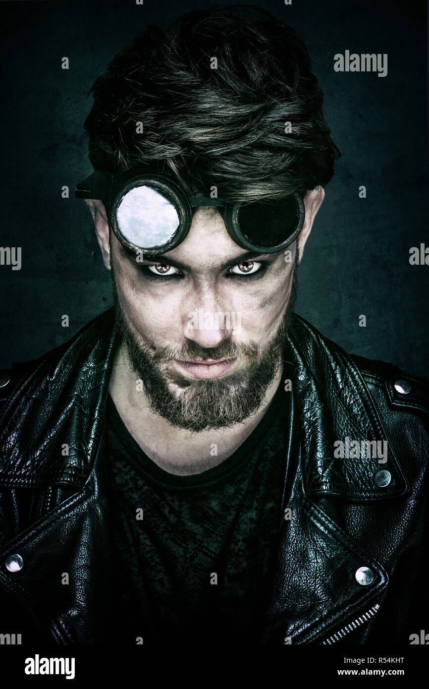 Steampunk portrait hi-res stock photography and images - Alamy