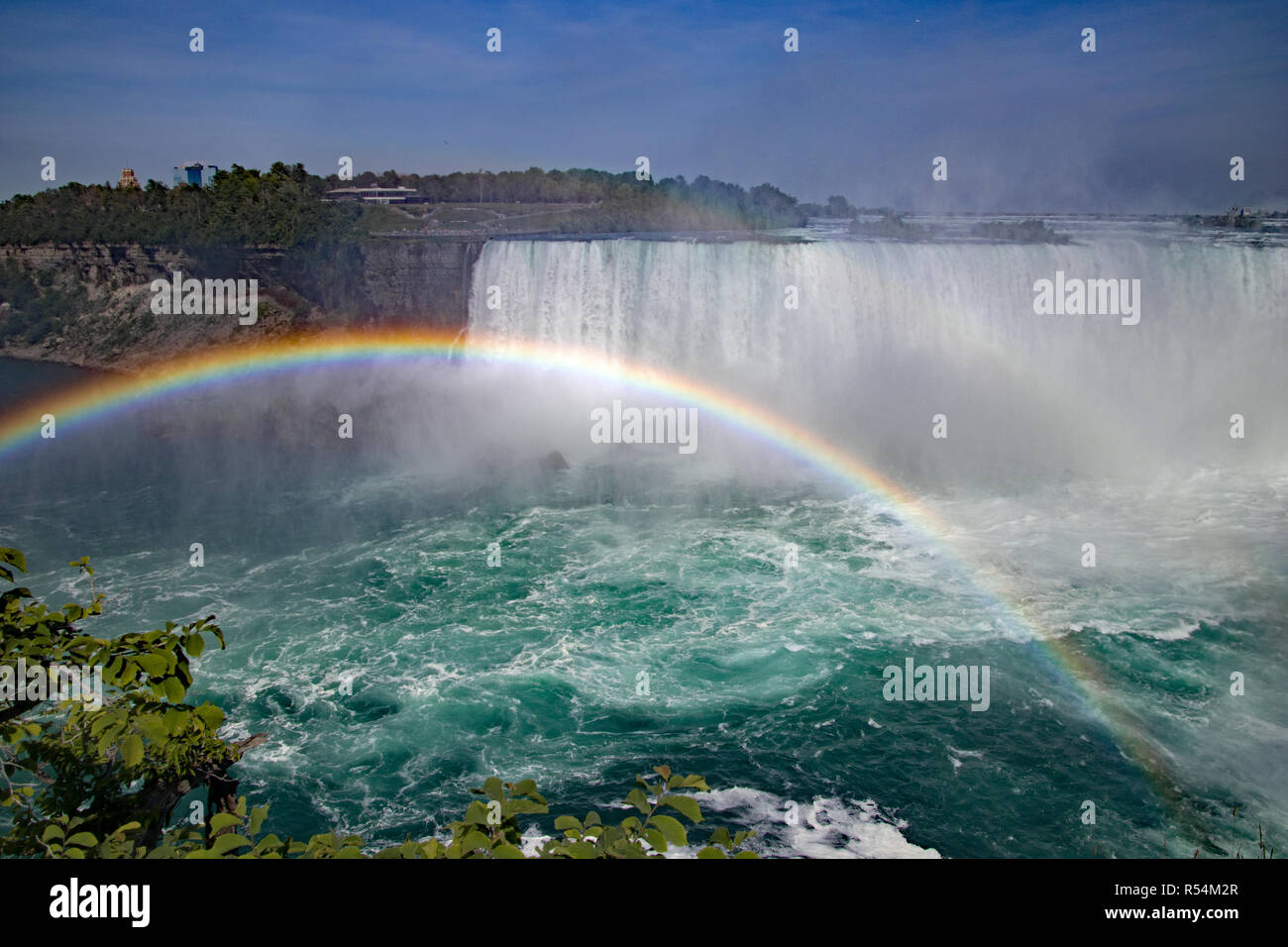 Niagara Falls from the US and Canada Stock Photo - Alamy
