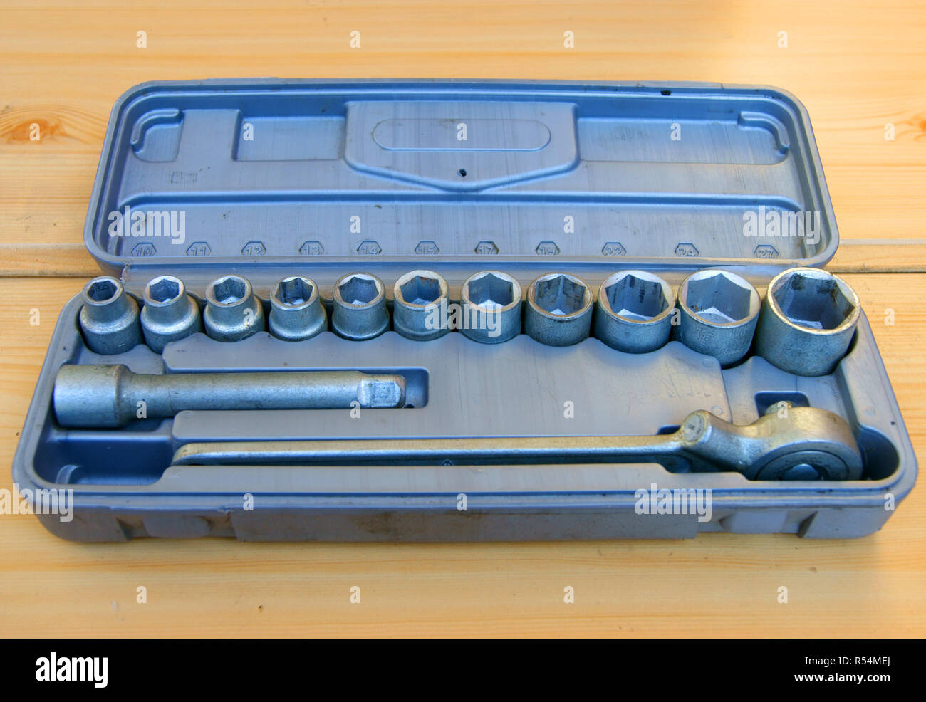 Box with tools for repair of the car Stock Photo - Alamy