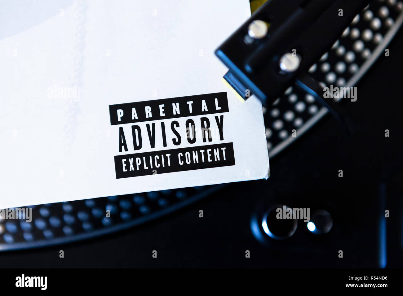Parental advisory label hi-res stock photography and images - Alamy