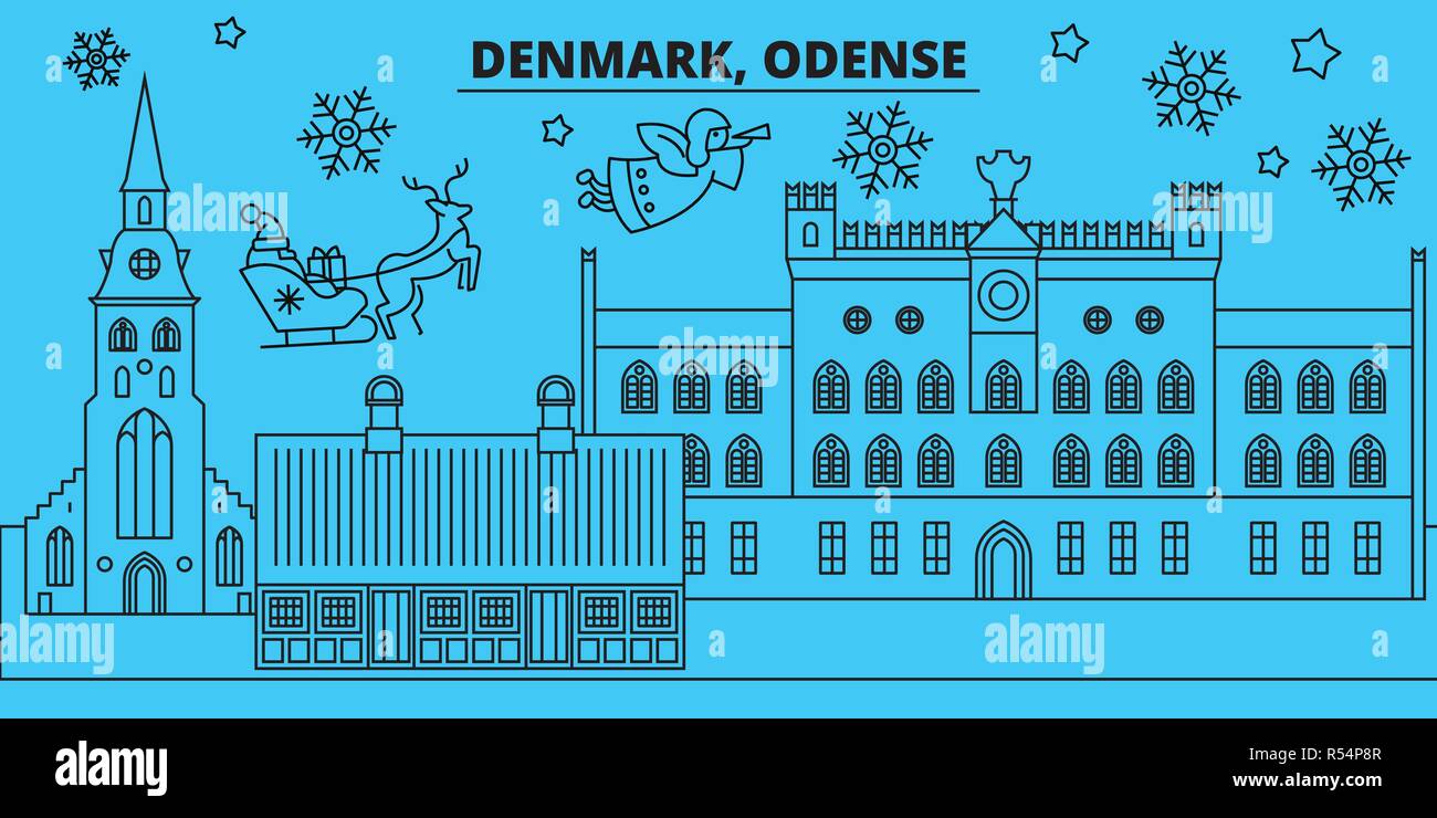 Odense denmark architecture Stock Vector Images - Alamy