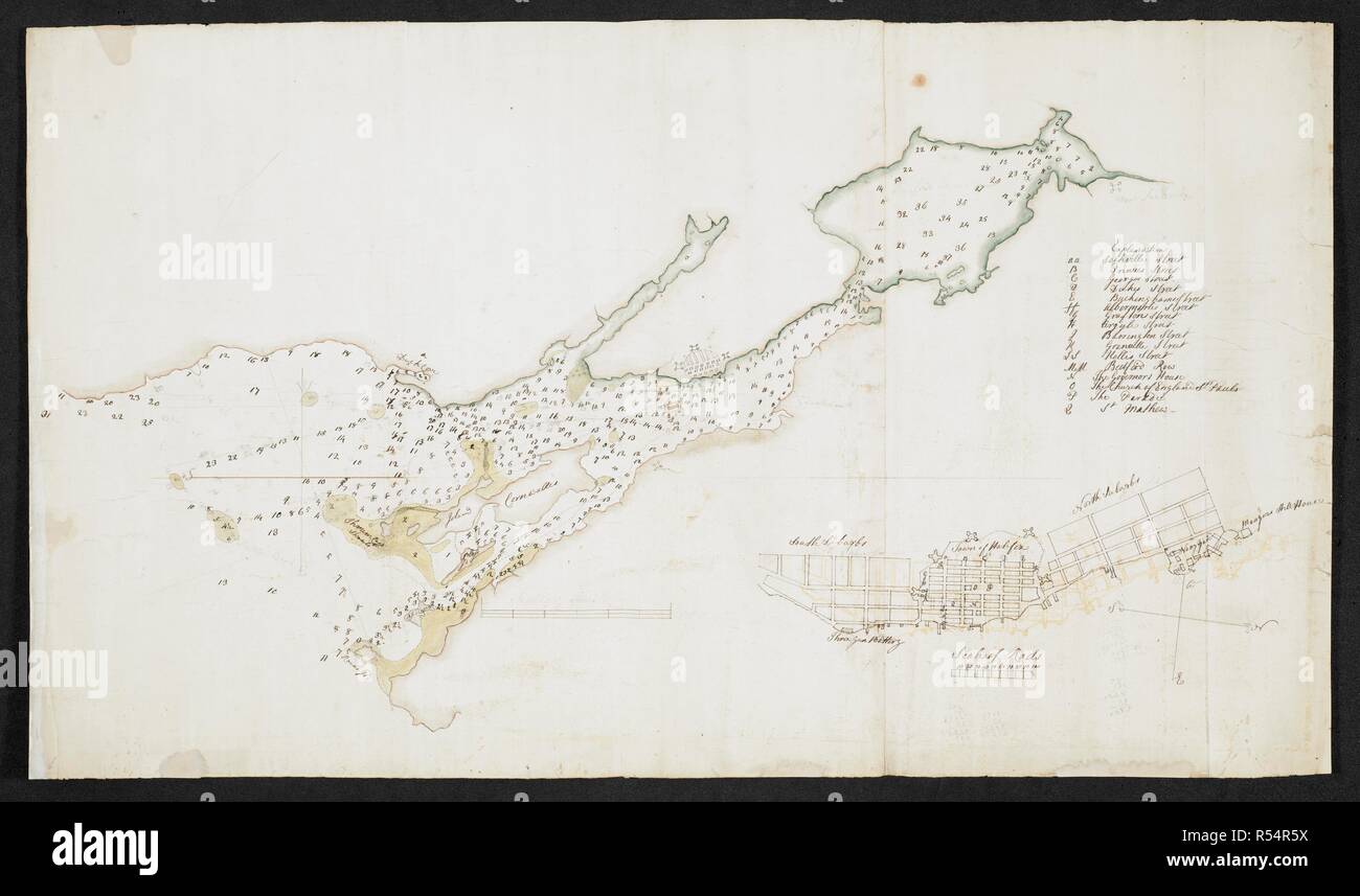 1780 map north america hi-res stock photography and images - Alamy