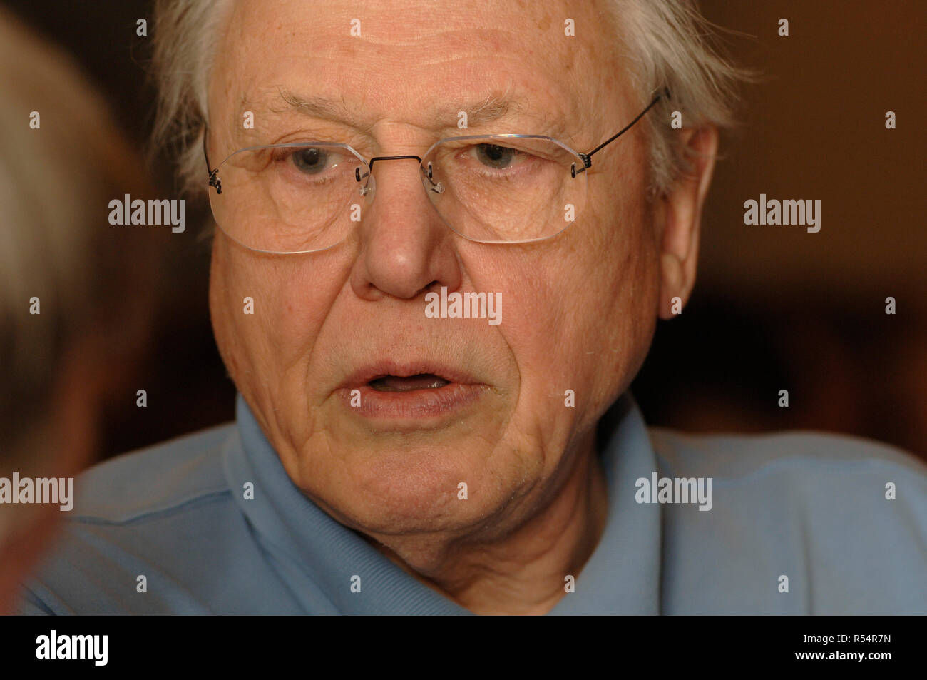 The well known presenter and zoologist at Oxford 10th March Stock Photo ...