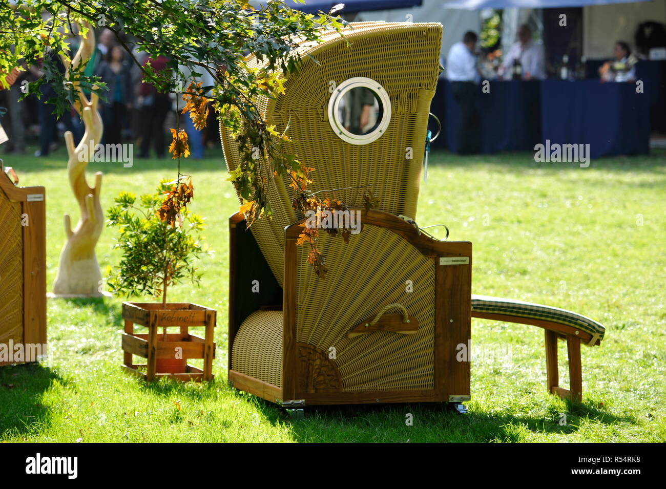 Evergreen Country Look in Herrenhausen Gardens Hanover Germany Stock ...