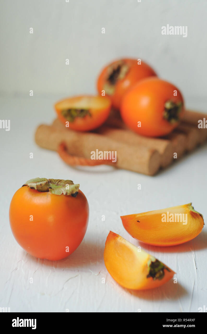 Persimon fruit hi-res stock photography and images - Alamy