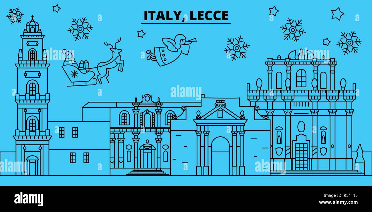 Lecce outline vector Stock Vector Images - Alamy