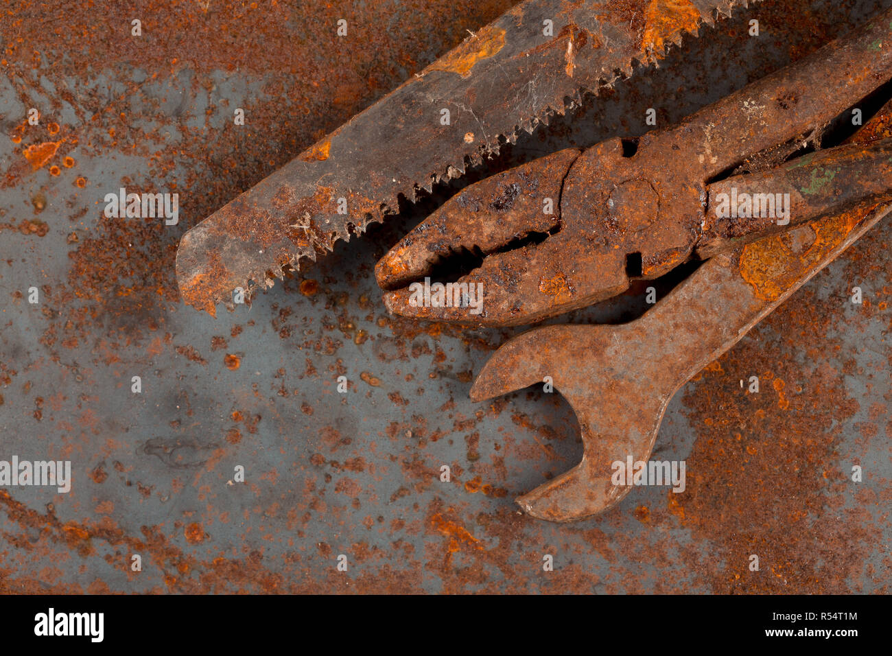 Old rusty tools Stock Photo - Alamy