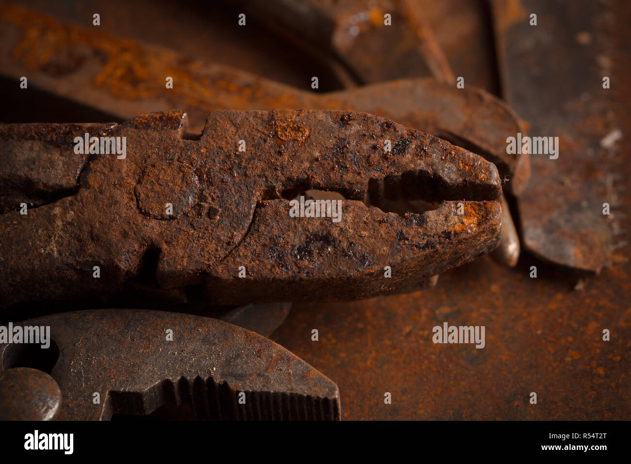 Old rusty tools Stock Photo - Alamy