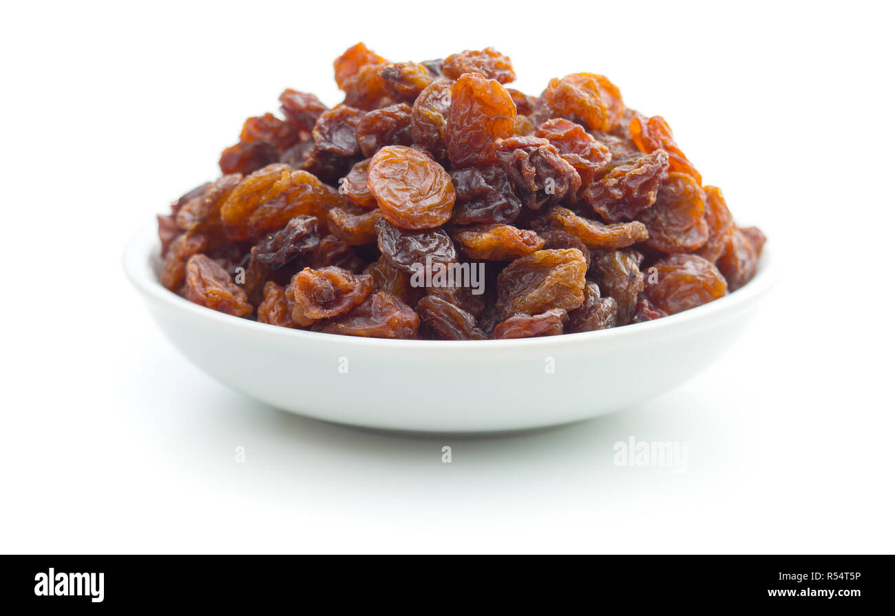 Dried red grape raisin Cut Out Stock Images & Pictures - Alamy