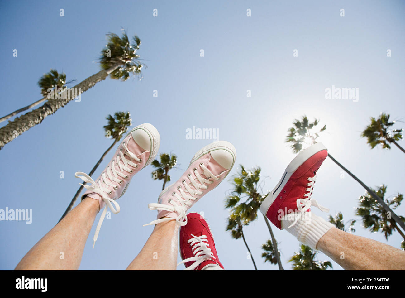 Shoes of two people Stock Photo - Alamy