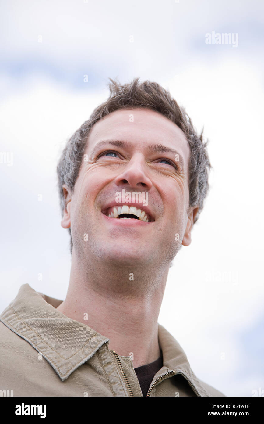 Portrait of a man Stock Photo - Alamy