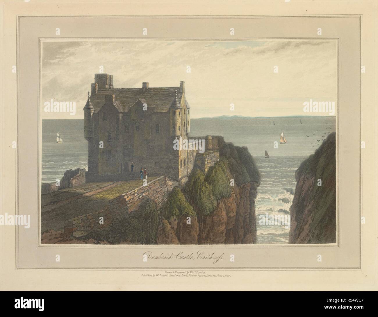 Dunbeath castle hi-res stock photography and images - Alamy