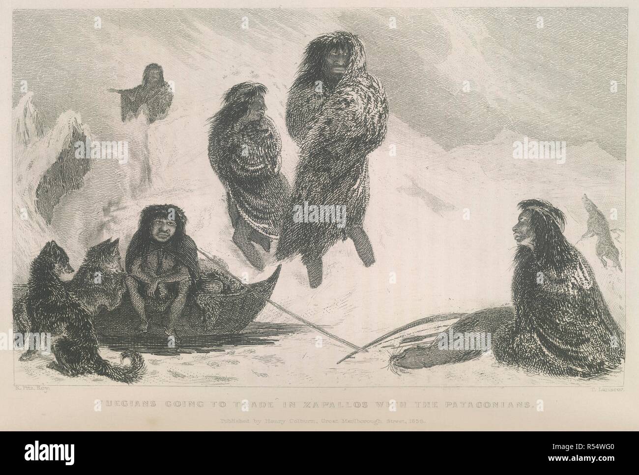 Fuegians hi-res stock photography and images - Alamy