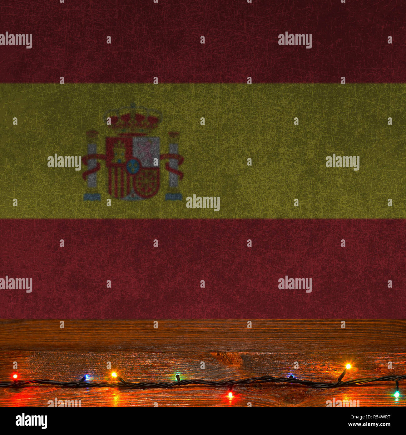 Grunge spanish flag hi-res stock photography and images - Alamy