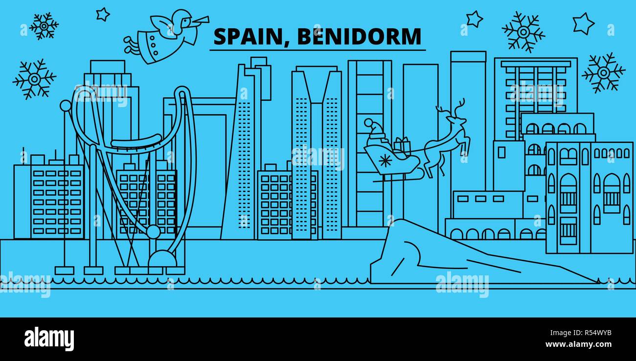 Architecture benidorm Stock Vector Images - Alamy
